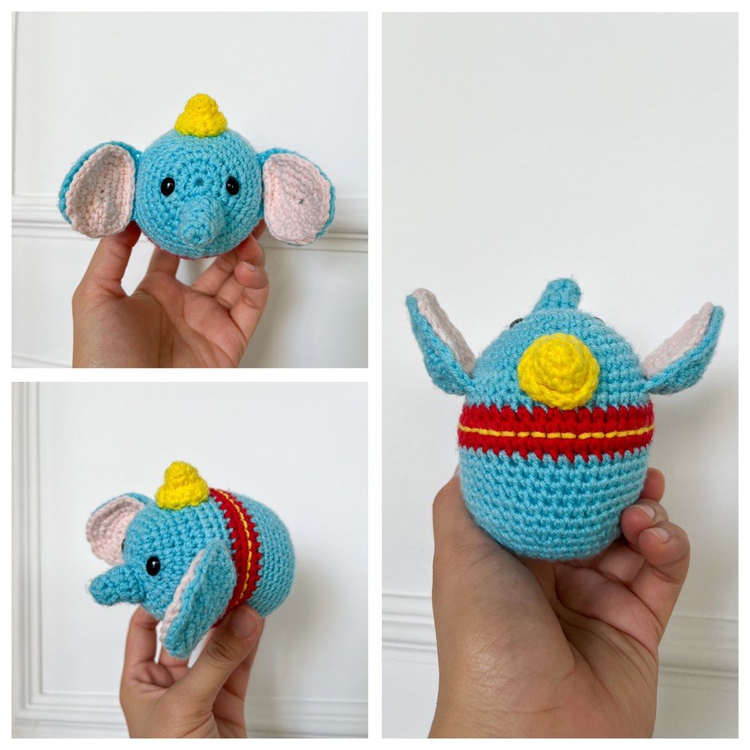 Disney Tsum Tsum Mini Plush Toy Crochet amigurumi, Hobbies & Toys ...