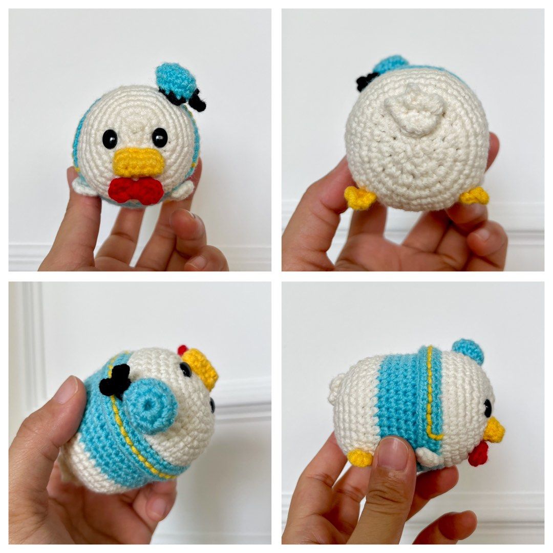 Disney Tsum Tsum Mini Plush Toy Crochet amigurumi, Hobbies & Toys ...