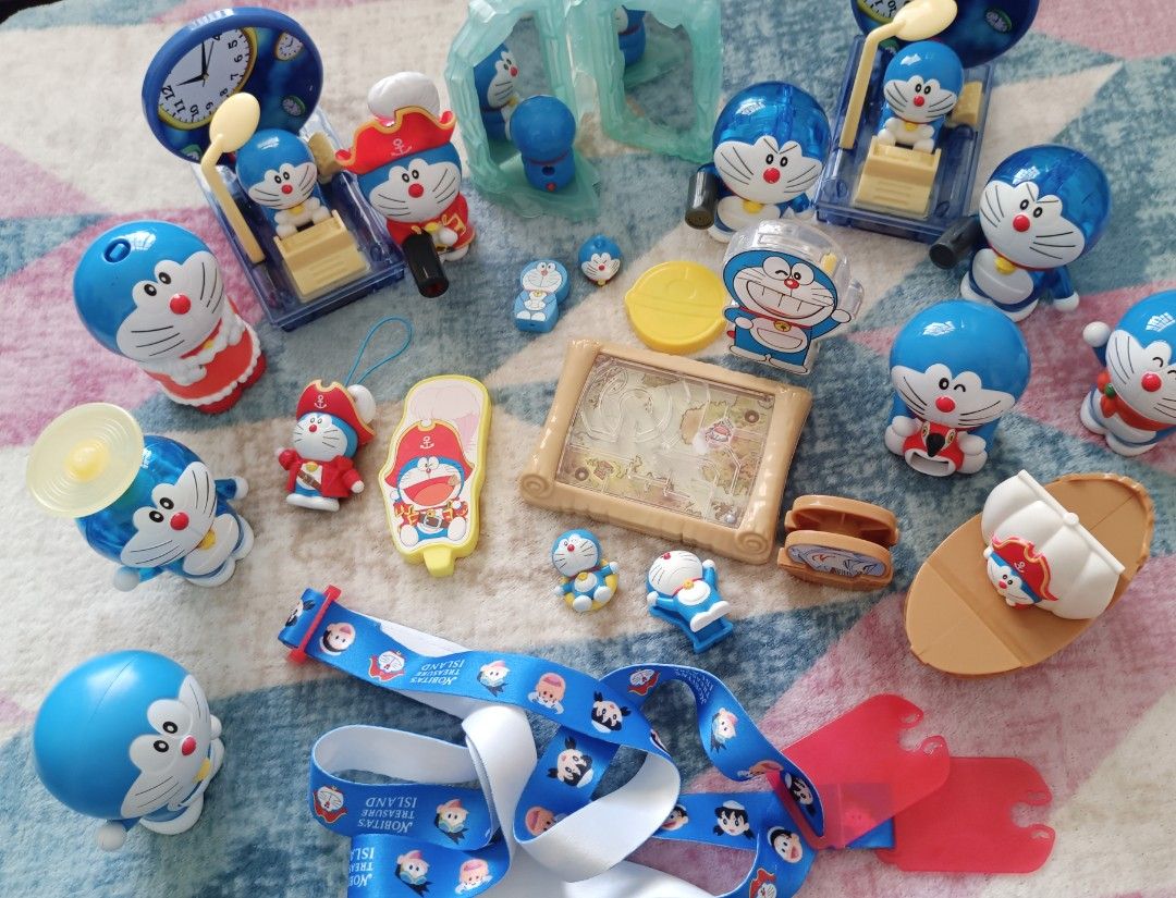 Doraemon toys collection Japan toys set, Hobbies & Toys, Toys & Games ...