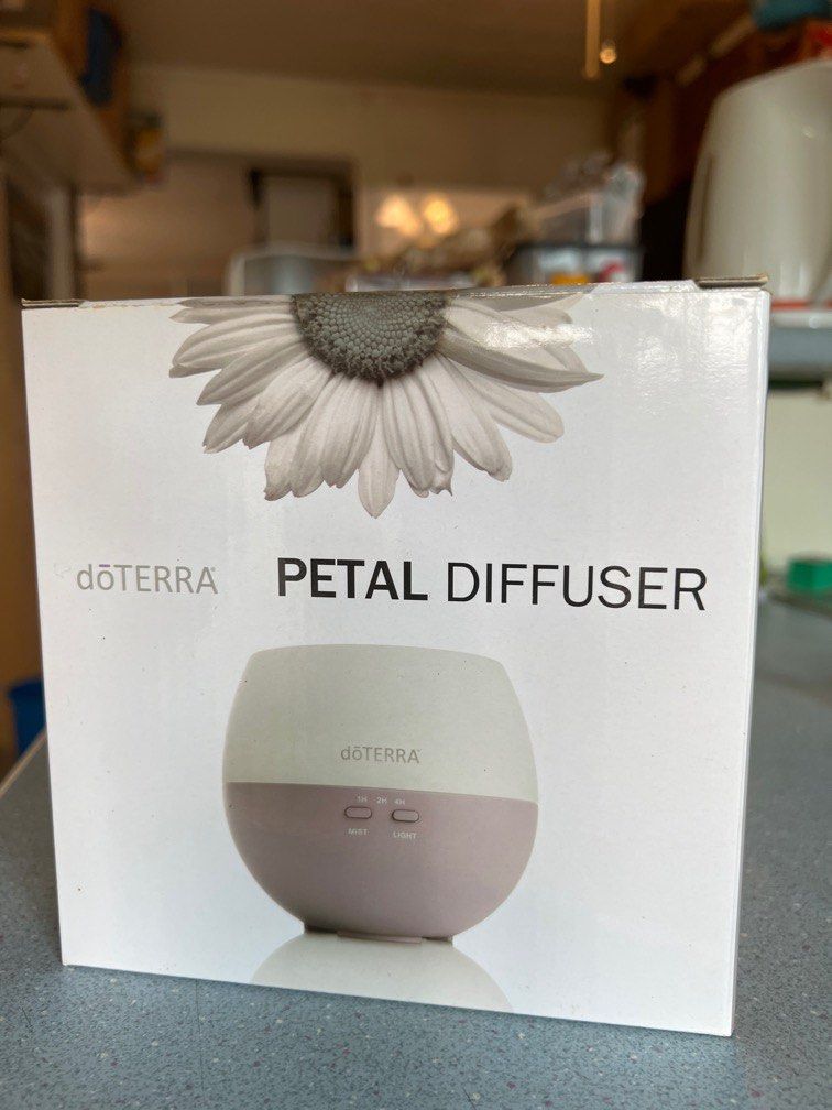 BNIB Doterra Petal Diffuser, Furniture & Home Living, Home Fragrance on ...