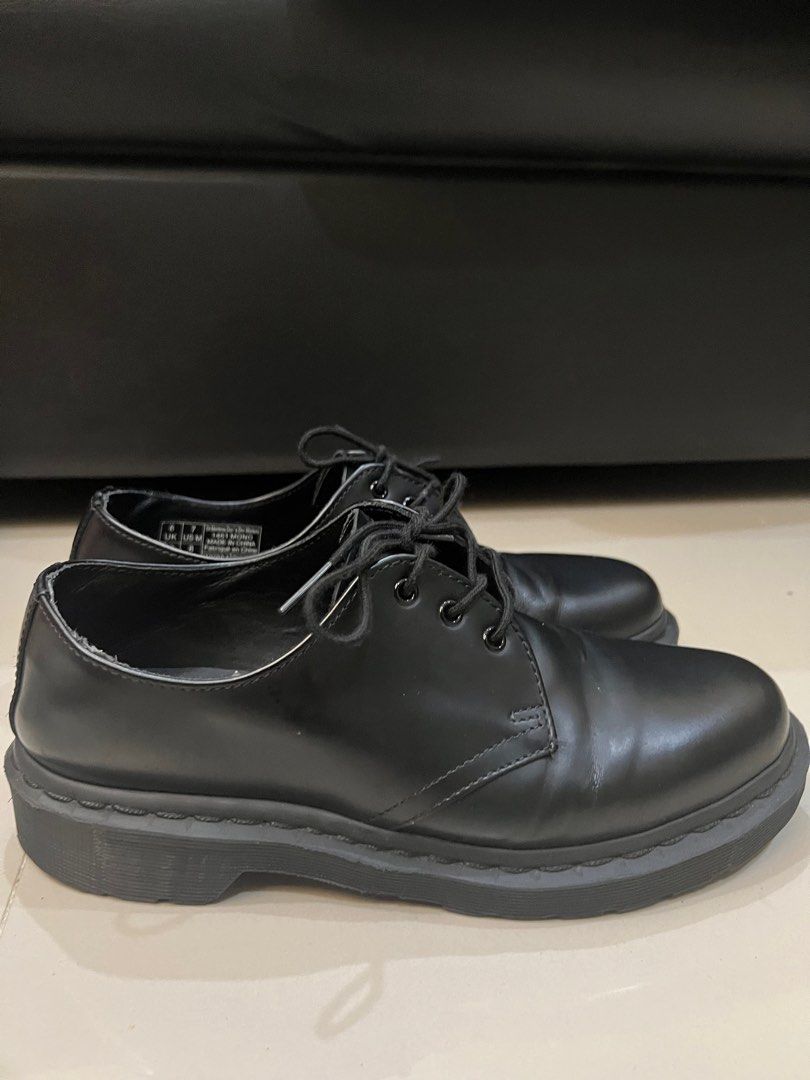 Dr. Martens 1461 Mono Smooth Leather Oxford Shoes US7 on Carousell