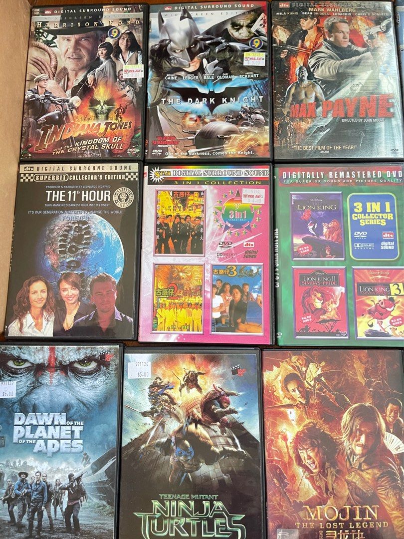 Tons of Anime/ English DVD Movies clearance part 2, Hobbies & Toys ...