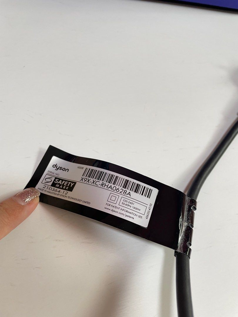 Dyson Supersonic H08 (Vinca Blue/Rose), Beauty & Personal Care, Hair on ...