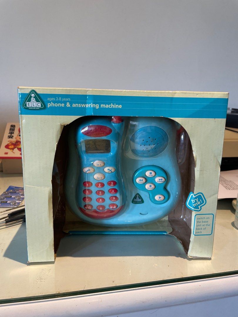 ELC CORDLESS PHONE and ANSWERING MACHINE, Hobbies & Toys, Toys & Games ...