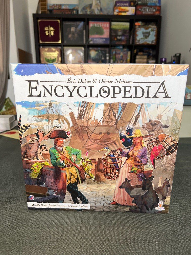 Encyclopaedia board game, Hobbies & Toys, Toys & Games on Carousell