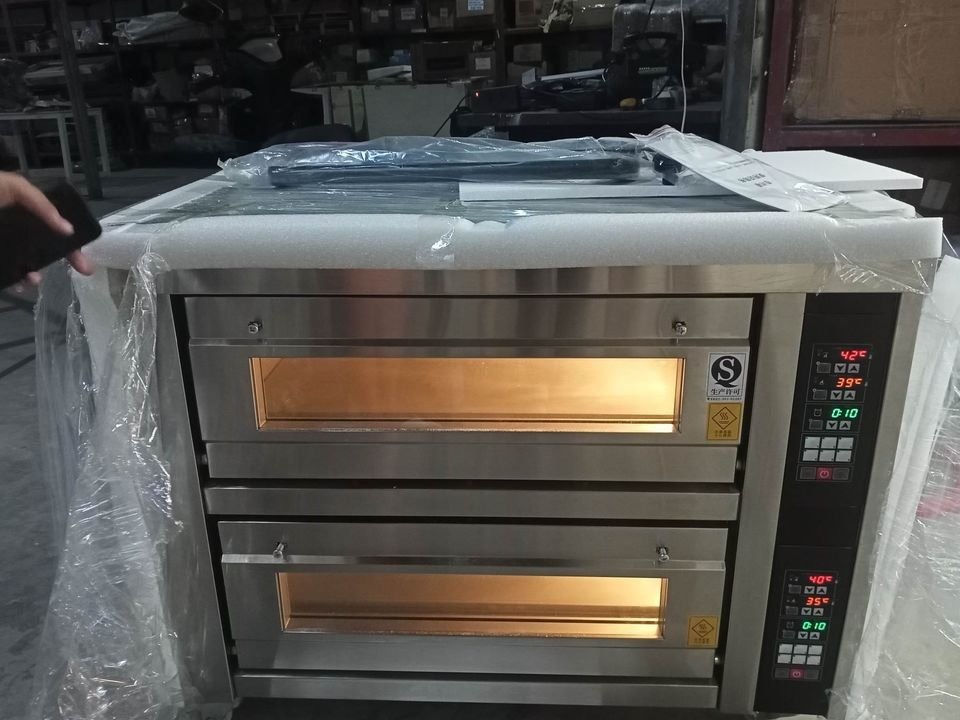 EPA-46 COMMERCIAL HEAVY DUTY DIGITAL ELECTRIC DOUBLE LAYER OVEN on ...