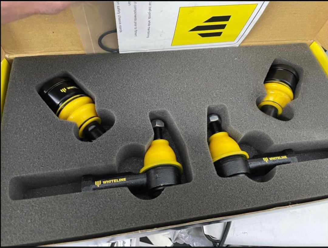 Evo X whiteline front arm roll center/bump steer correction kit, Car ...