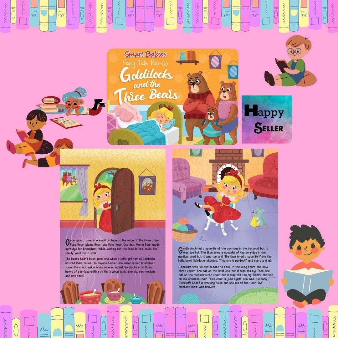 Fairy Tale Pop-up Baord Book For Kids. on Carousell