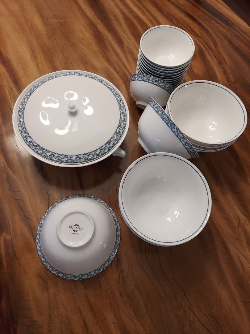 Fine Bone China - Bowl Set, Furniture & Home Living, Kitchenware ...