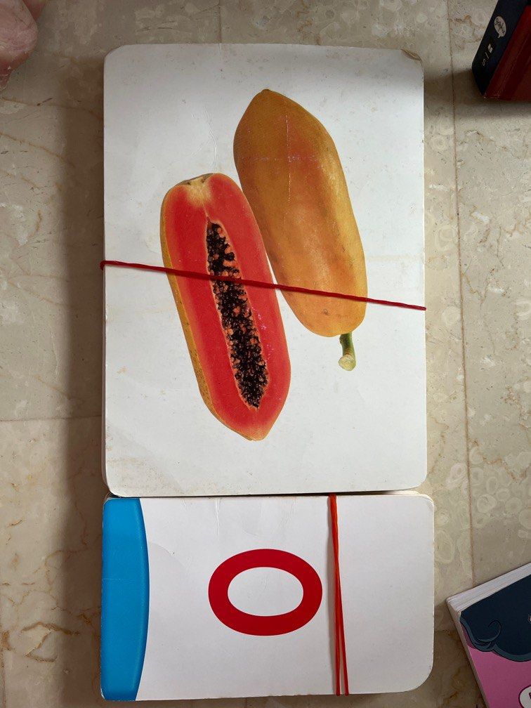 Flash cards. Fruits and numbers, Hobbies & Toys, Books & Magazines ...