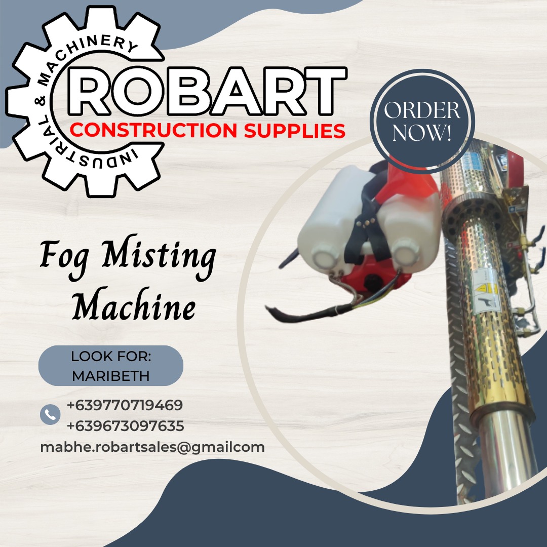 Fog Misting Machine, Commercial & Industrial, Construction Tools ...