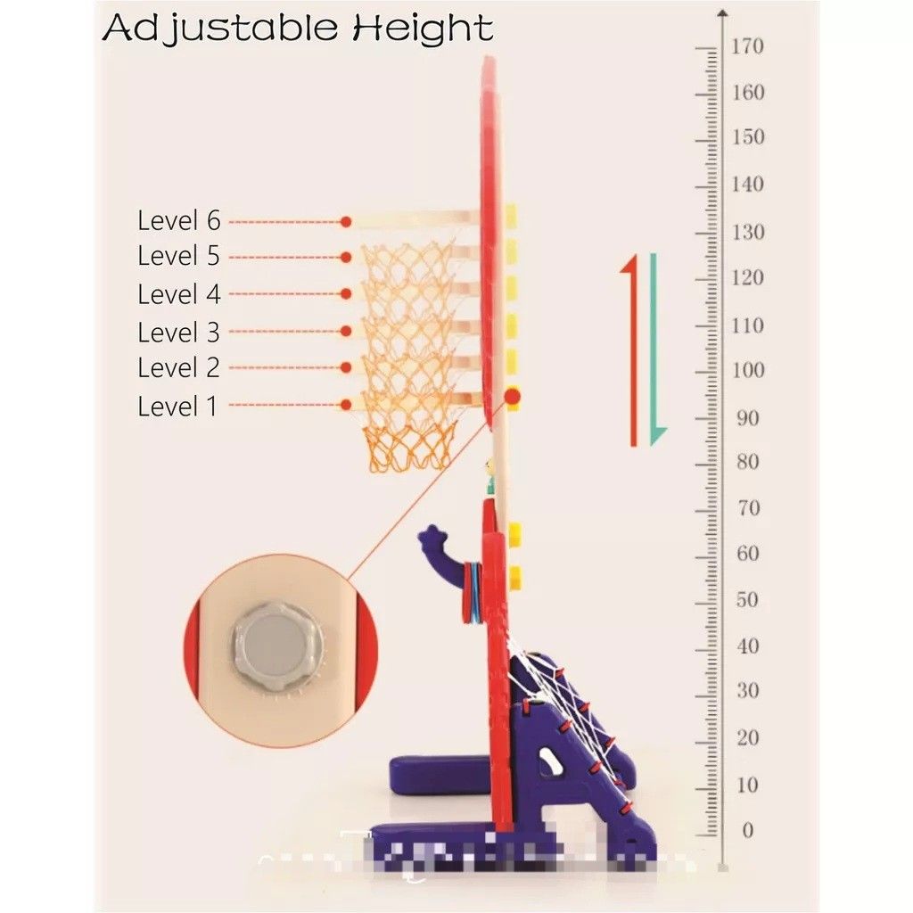 *FREE POST to West Malaysia only / Ready Stock* 4 in 1 Kids Basketball ...