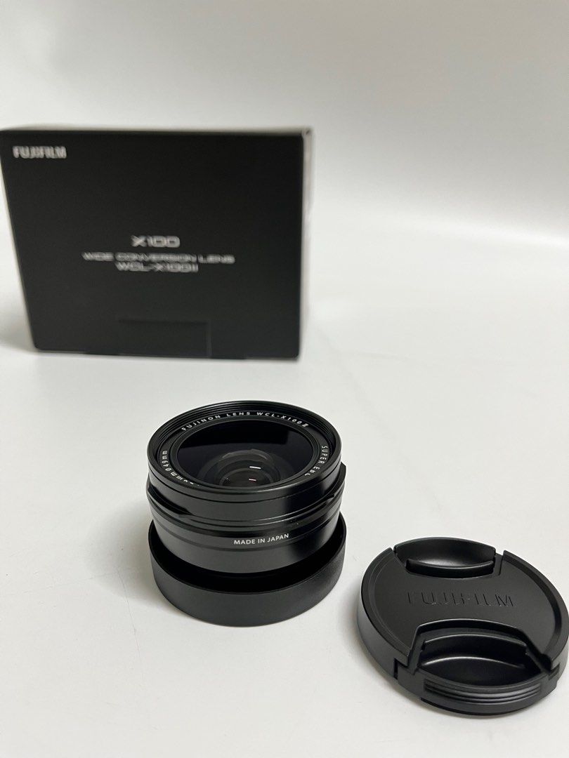 Fujifilm WCL-X100 II (Black) Conversion Lens, 服務, 其他 - Carousell