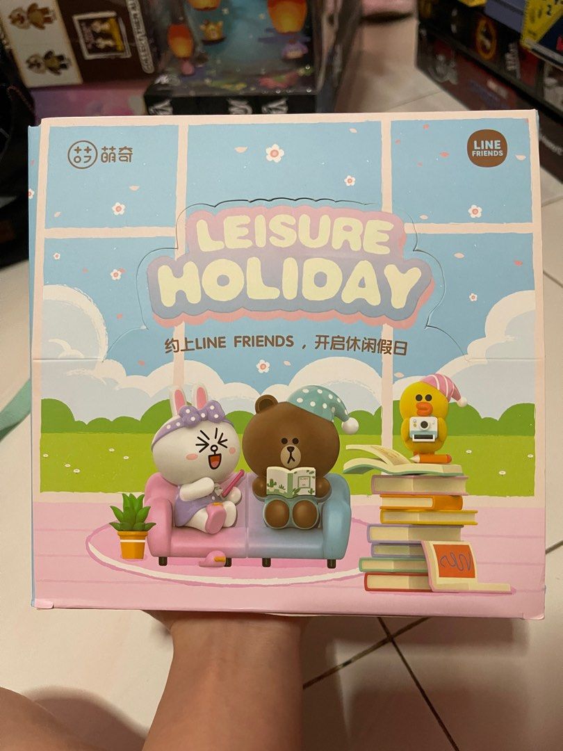 Full Set Blind Box Line Friends Leisure Holiday, Hobbies & Toys, Toys ...