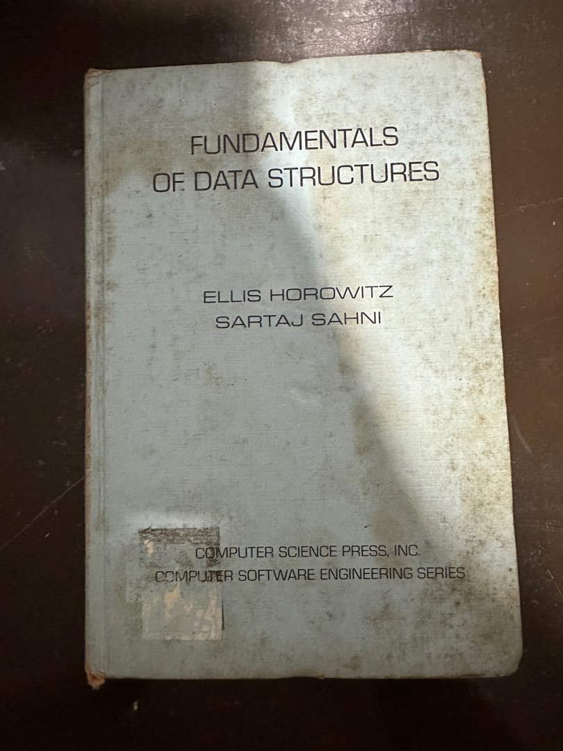 Fundamentals of Data Structure by Ellis Horowitz and Sartaj Sahni. Computer Science Press Inc ...