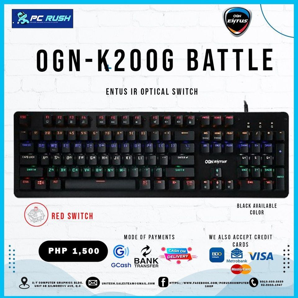 GAMING KEYBOARD : OGN KSERIES GAMING KEYBOARD FOR SALE, Computers ...