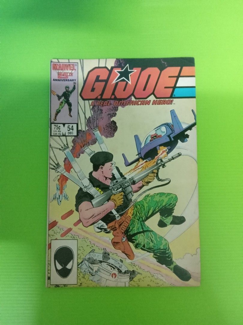 G.I Joe: A Real American Hero #54 ( Mike Zeck - Cover Art ) Marvel ...