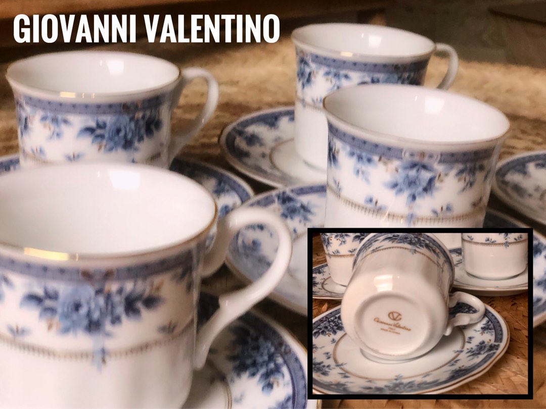 Giovanni Valentino Cup & Saucer Set on Carousell