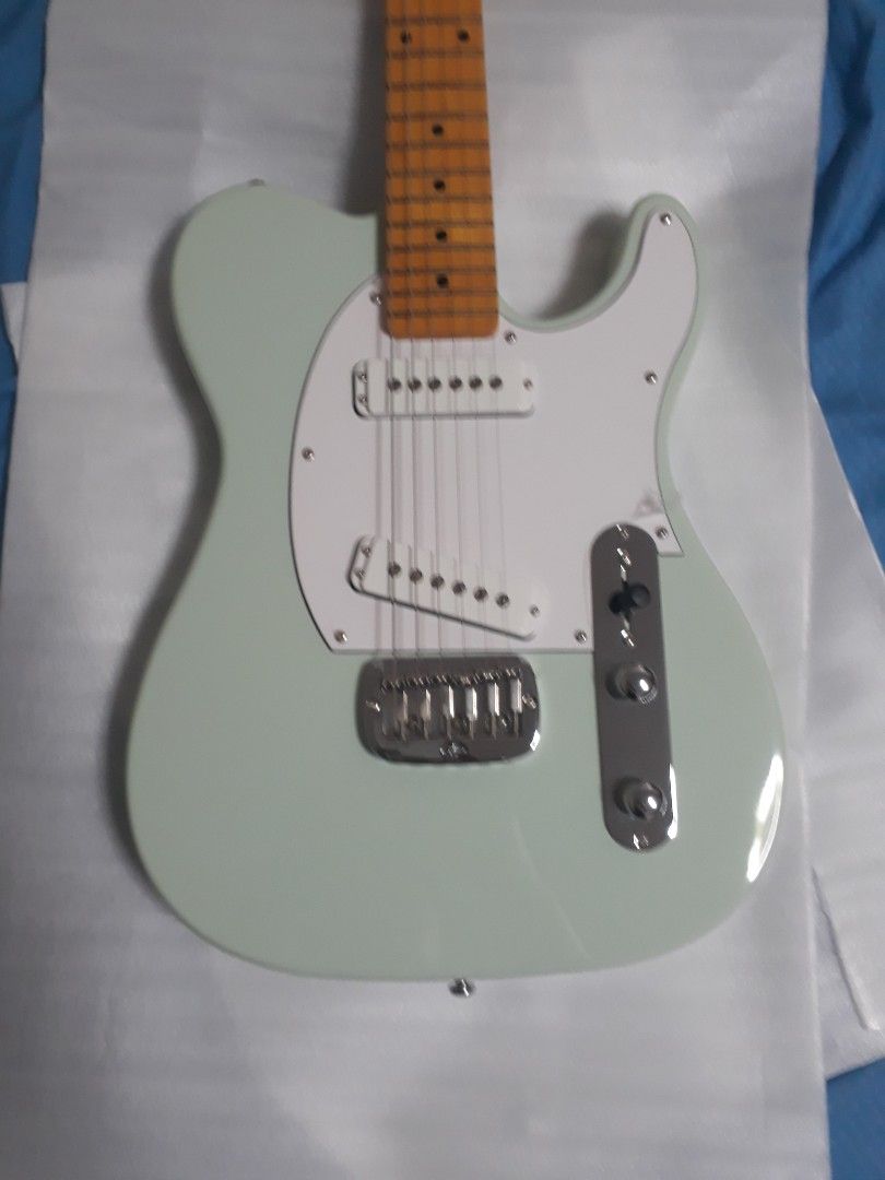 G&L tribute asat special telecaster electric guitar surf green brand ...