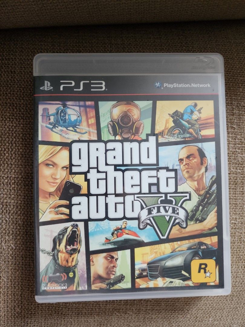 Grand theft auto V PS3 Game, 電子遊戲, 電子遊戲, PlayStation - Carousell