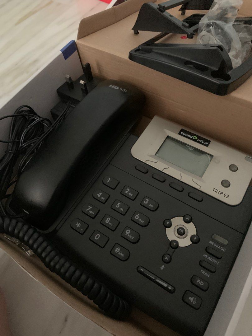 GRANDSTREAM GXP1610 Etisad T21P E2 IP Phones, Computers & Tech, Office ...