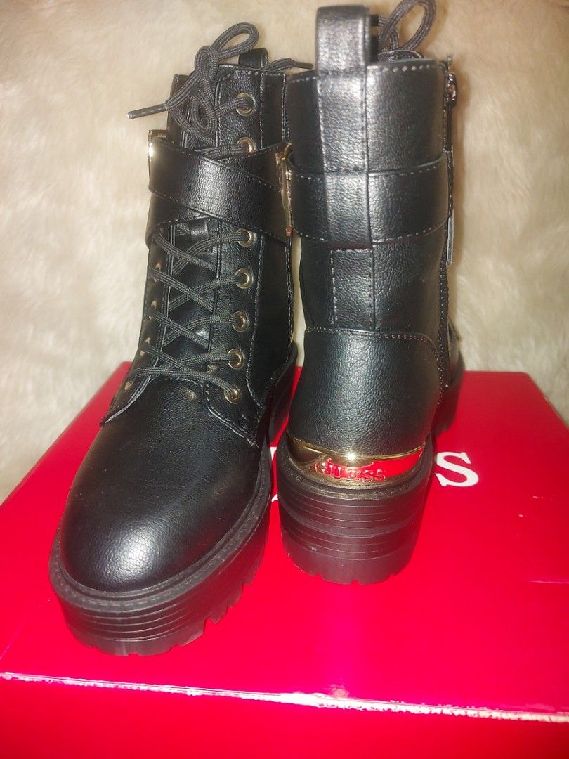 Guess boots brandnew, Women's Fashion, Footwear, Boots on Carousell