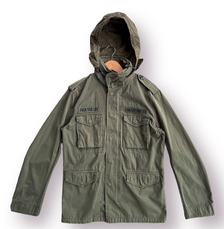 Guilty Parties Wacko Maria army jacket, Men's Fashion, Coats, Jackets ...