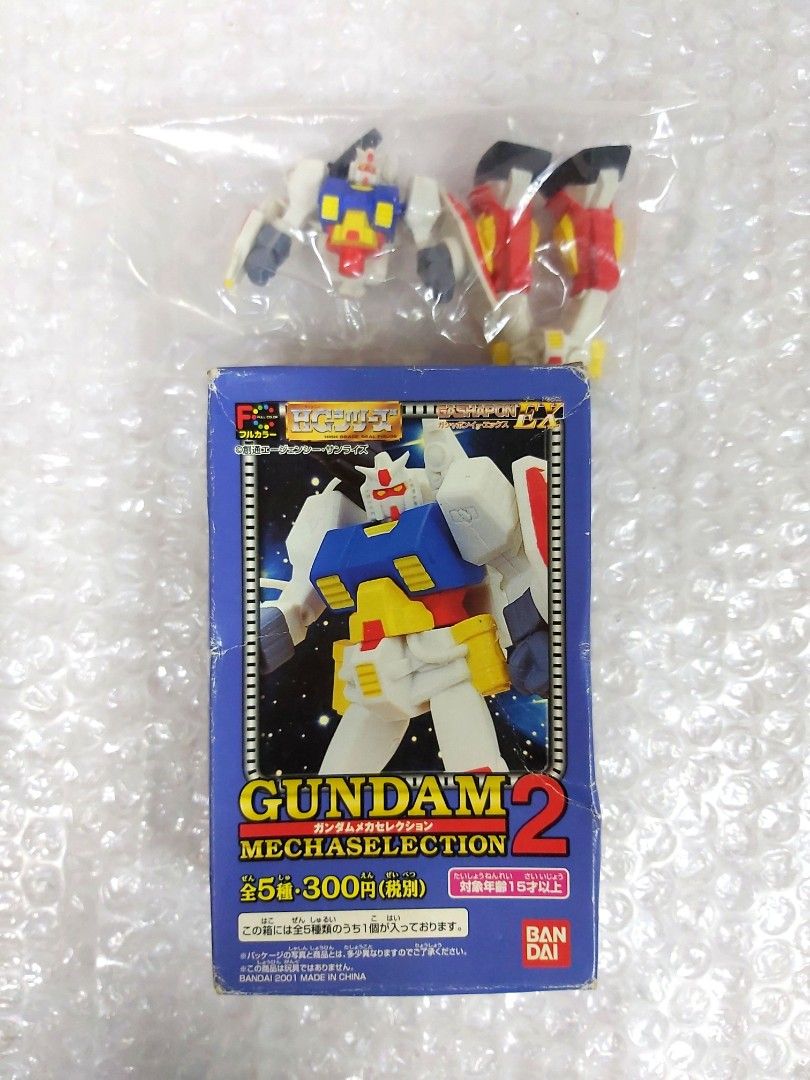 高達食玩 Gunperry 運輸機 及 RX-78 Gundam Macha 盲盒, 電腦＆科技, 電腦周邊及配件, 其他 - Carousell