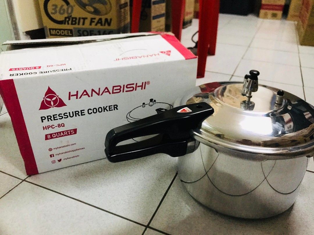 Hanabishi 8 Quartz Pressure Cooker HPC-8QC on Carousell