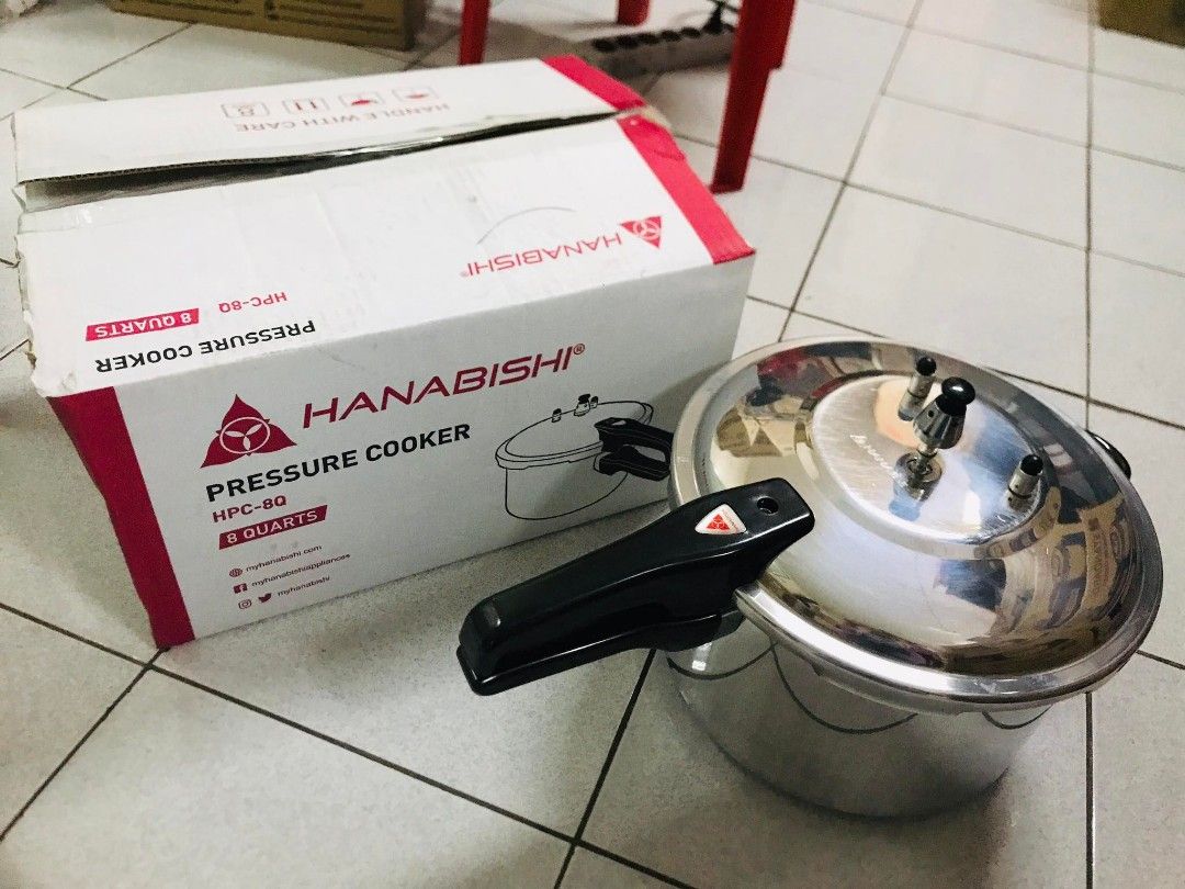 Hanabishi 8 Quartz Pressure Cooker HPC-8QC on Carousell