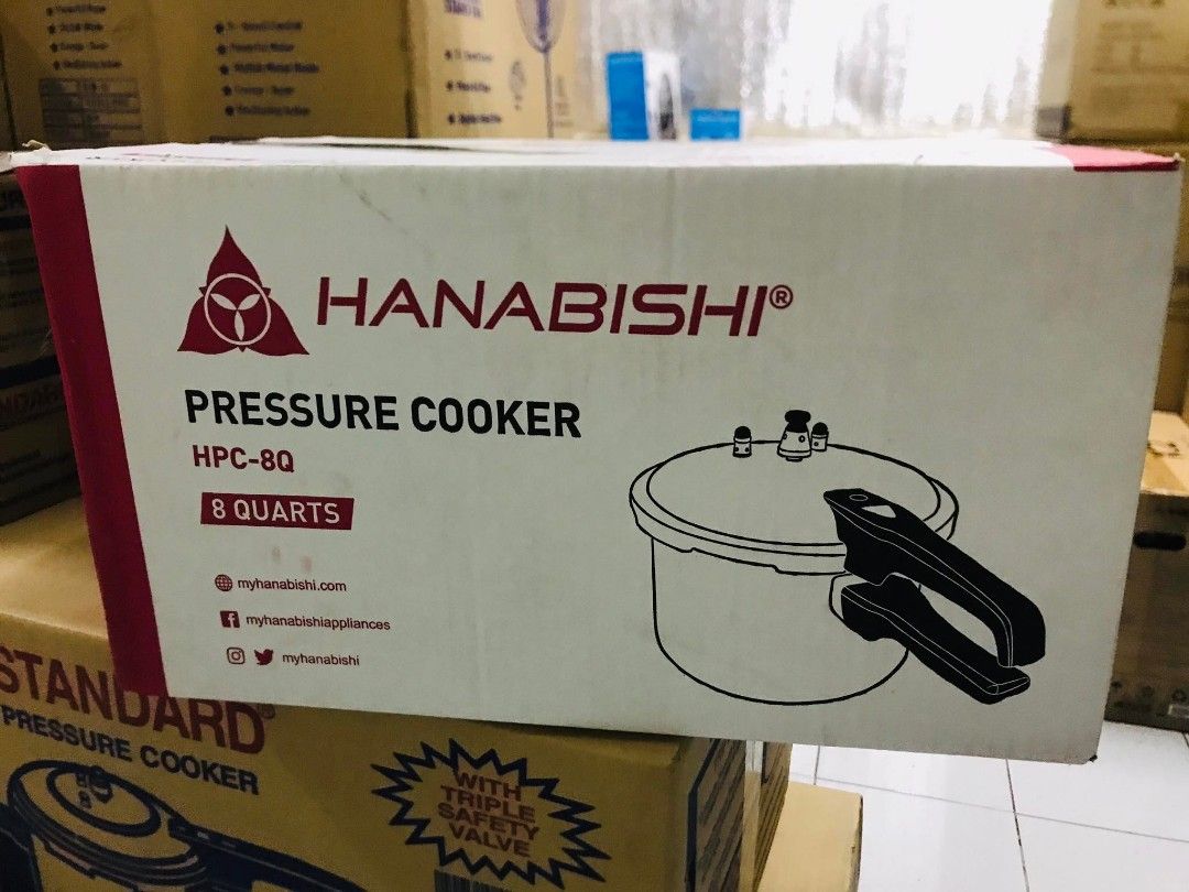 Hanabishi 8 Quartz Pressure Cooker HPC-8QC on Carousell
