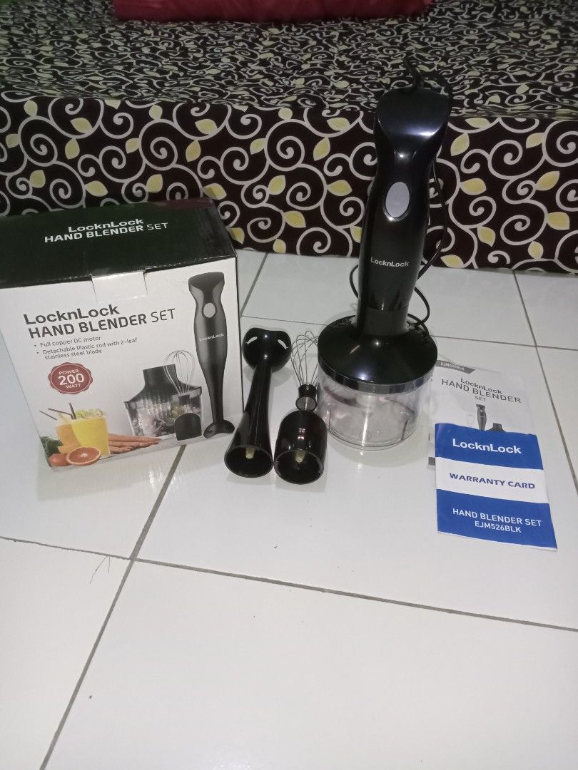 Hand Blender LocknLock, Kitchen & Appliances di Carousell