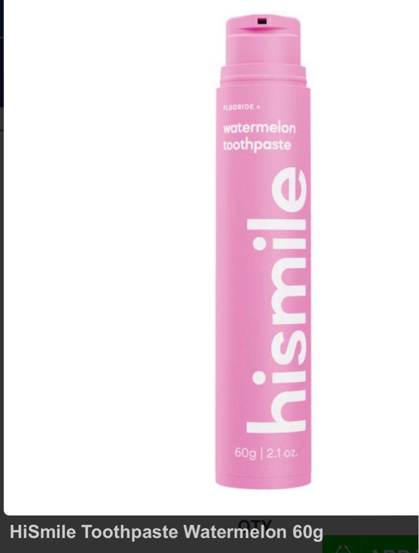 HiSmile Toothpaste / v34 colour corrector, Beauty & Personal Care, Oral ...