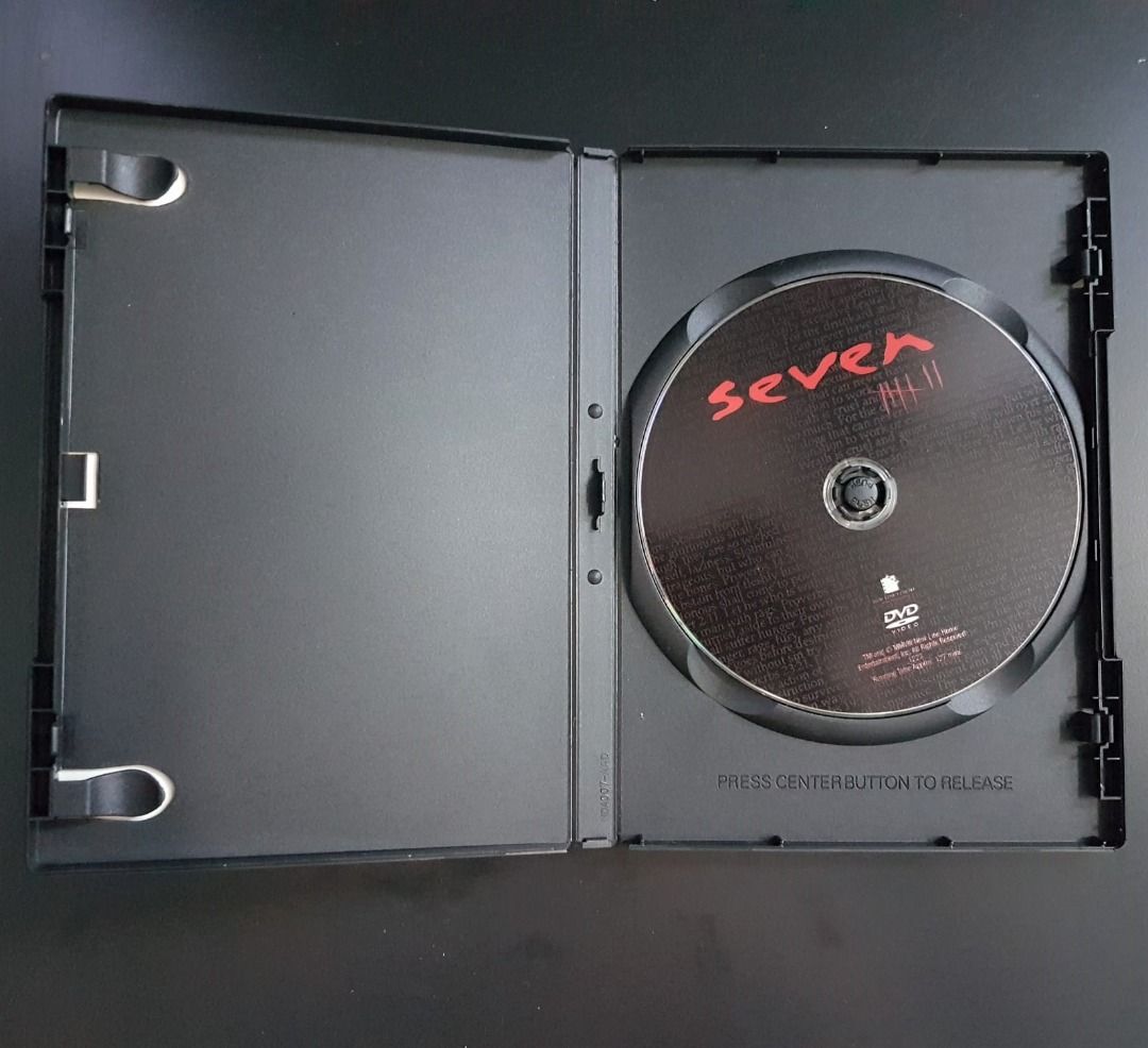 Hollywood Blockbusters, SEVEN, Brad Pitt, Morgan Freeman, 1995 crime ...