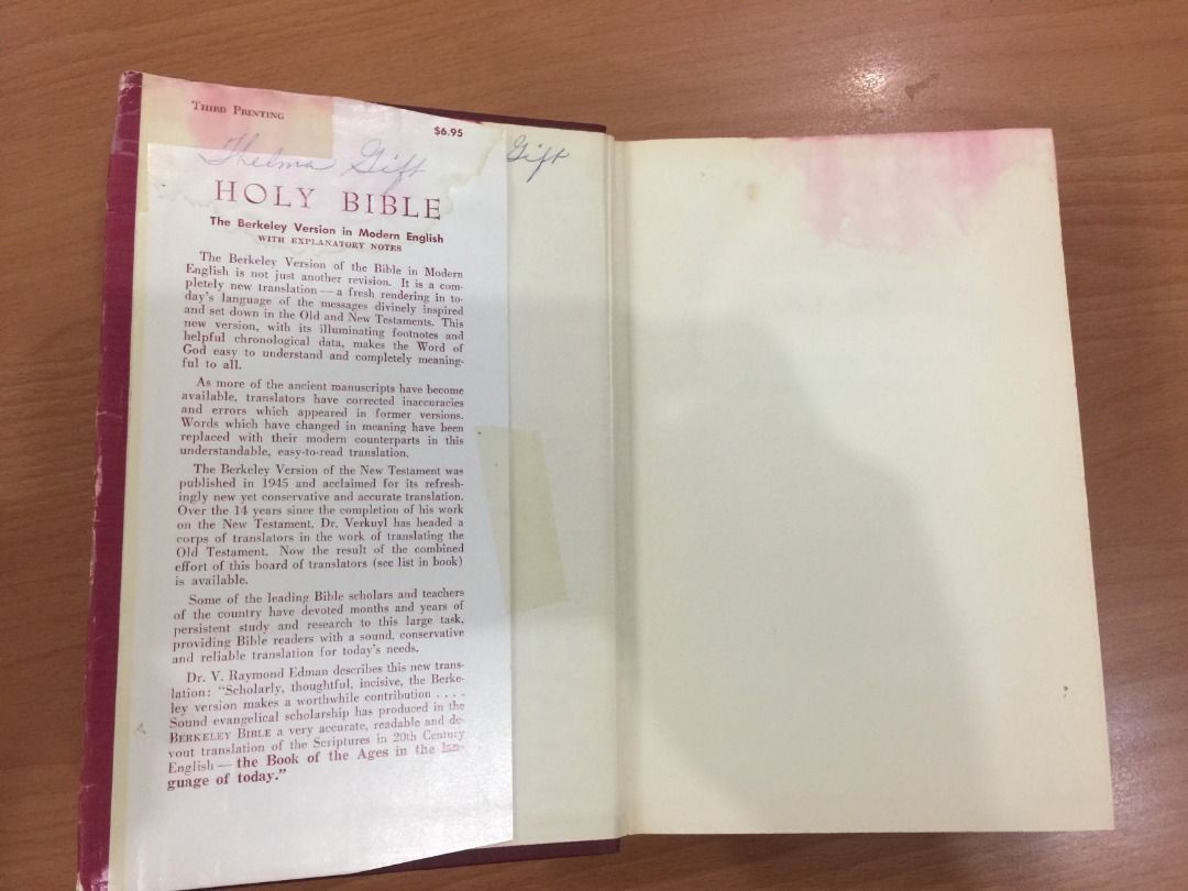 Holy Bible Berkeley Version, Hobbies & Toys, Books & Magazines ...