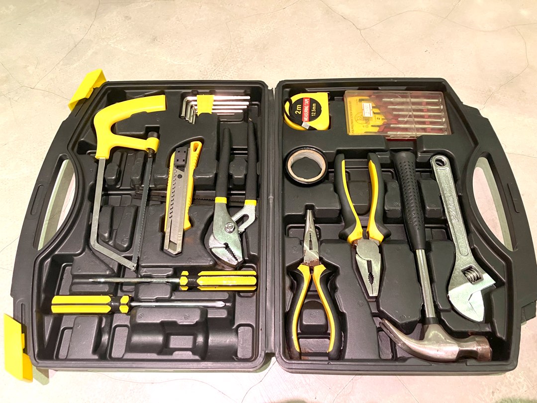 Home DIY toolbox set for sale, Furniture & Home Living, Home ...