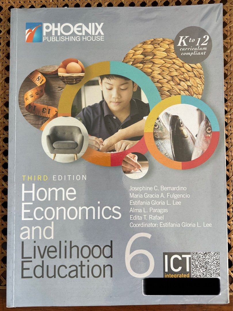 Home Economics and Livelihood Education 6 / TLE Home Ec. Book, Hobbies ...