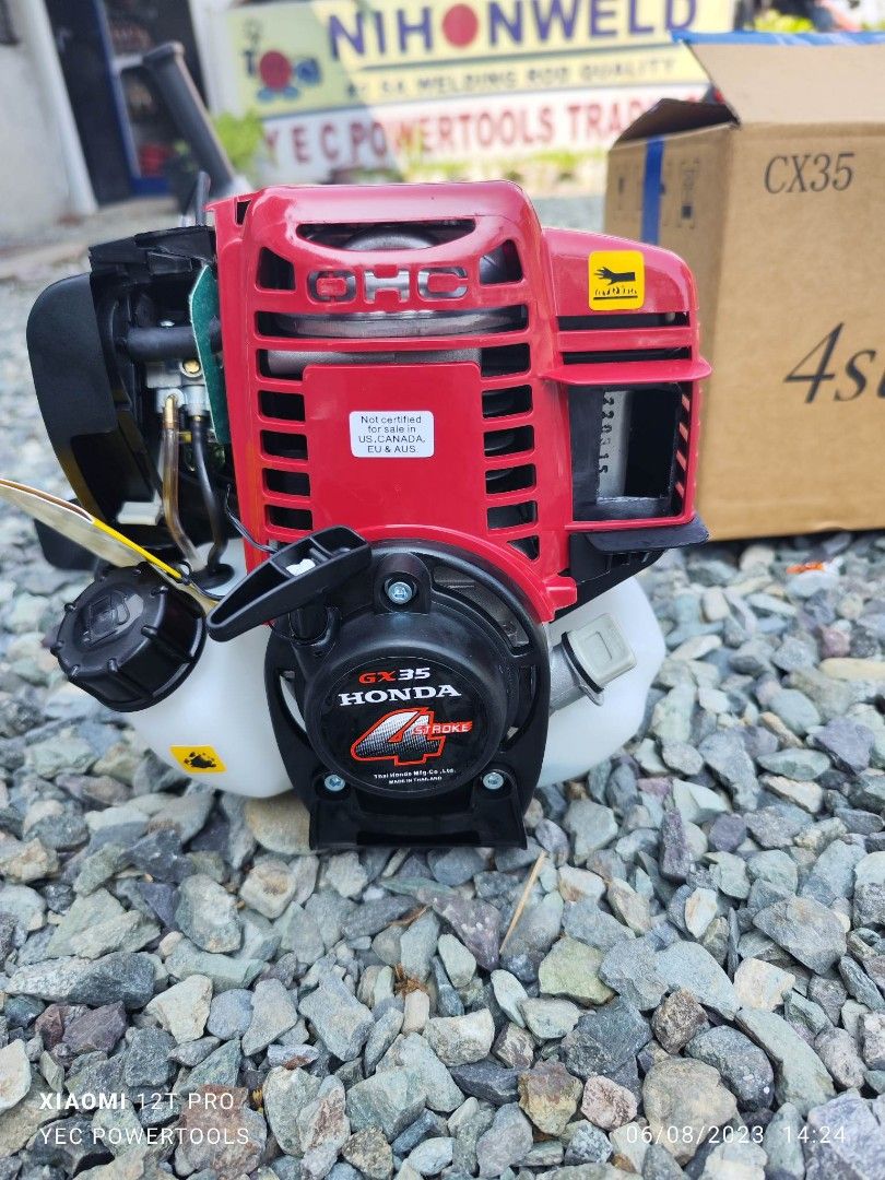 HONDA Grass cutter 4 Stroke GX-35, Furniture & Home Living, Gardening, Gardening Tools ...