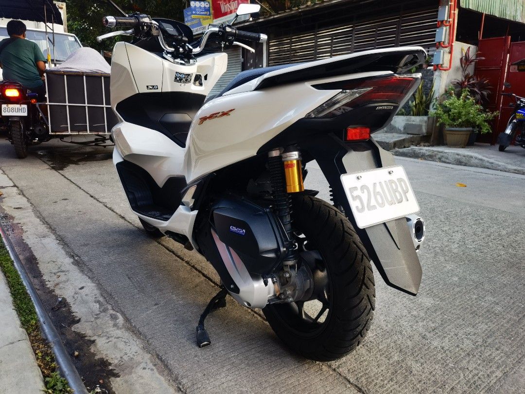 Honda PCX 160 Pearl White not yamaha nmax click mio beat on Carousell