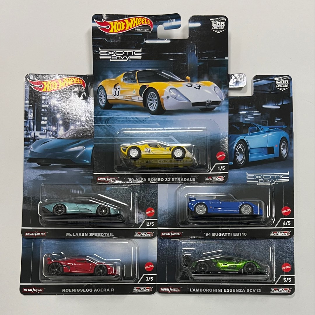 Hot Wheels Exotic Envy, Hobbies & Toys, Toys & Games on Carousell