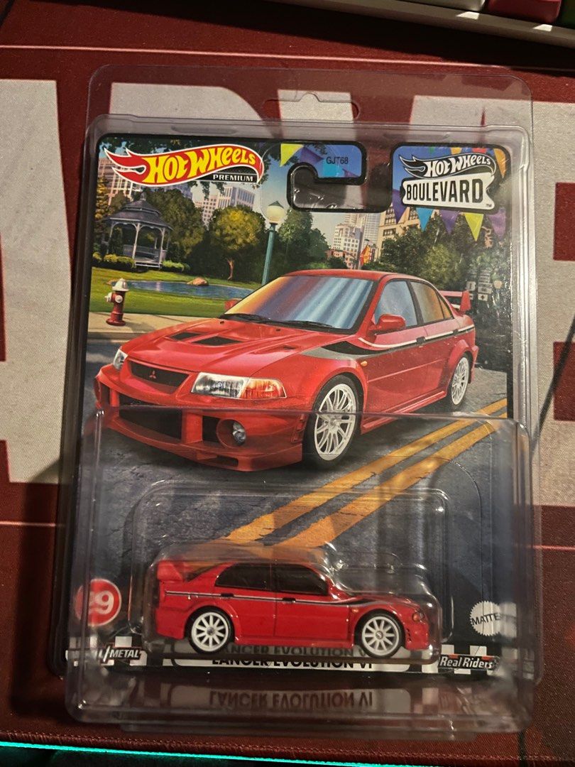 Hot Wheels Mitsubishi Lancer Evolution VI Evo 6 Boulevard Hotwheels ...