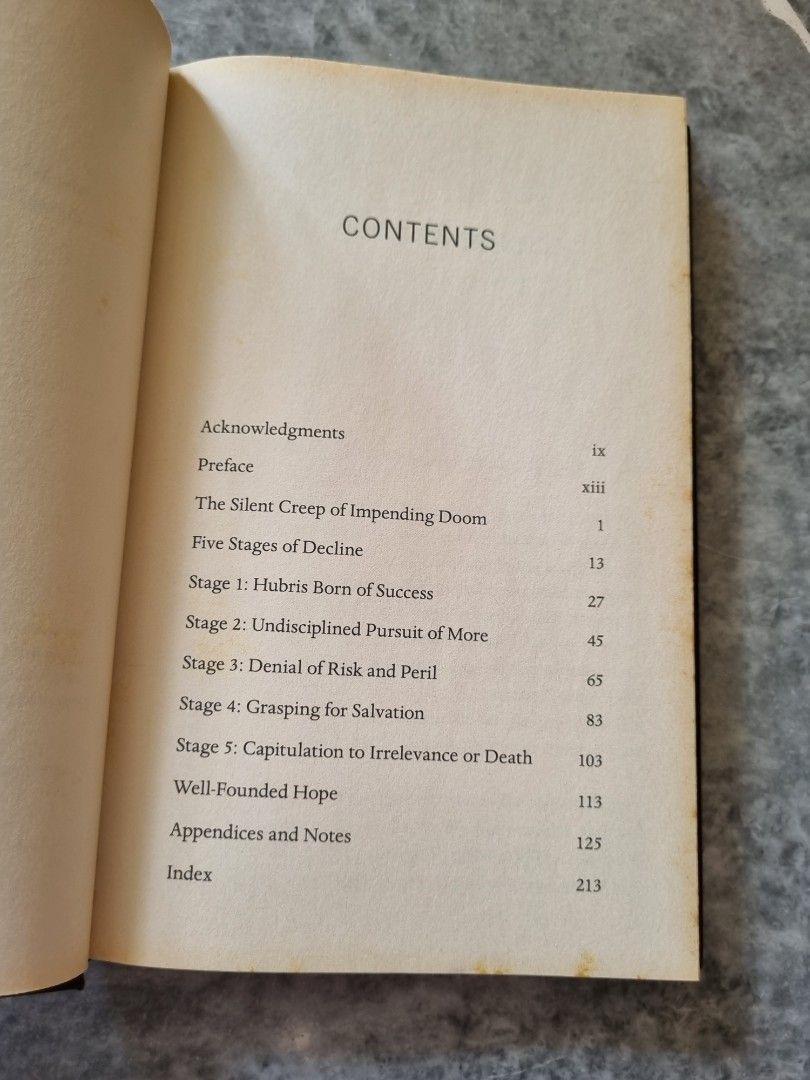 How The Mighty Fall: And Why Some Companies Never Give In, Jim Collins ...