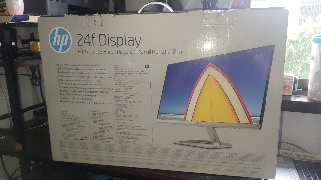 HP 24f display 23.8in monitor on Carousell