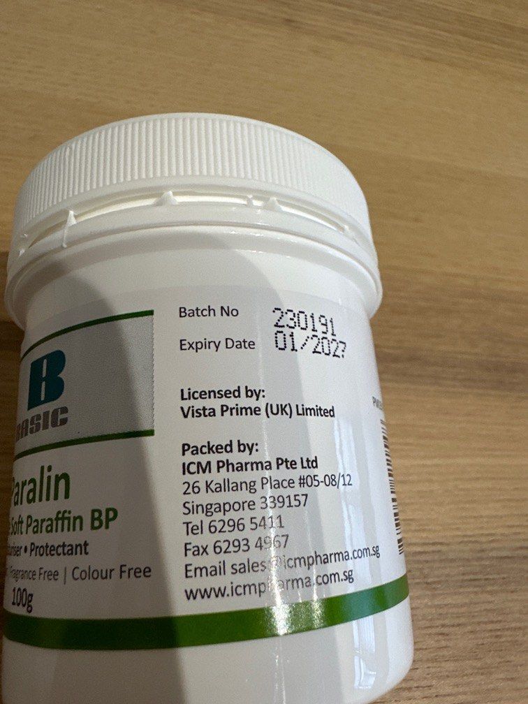 ICM Paralin Cream 100g, Beauty & Personal Care, Bath & Body, Body Care ...