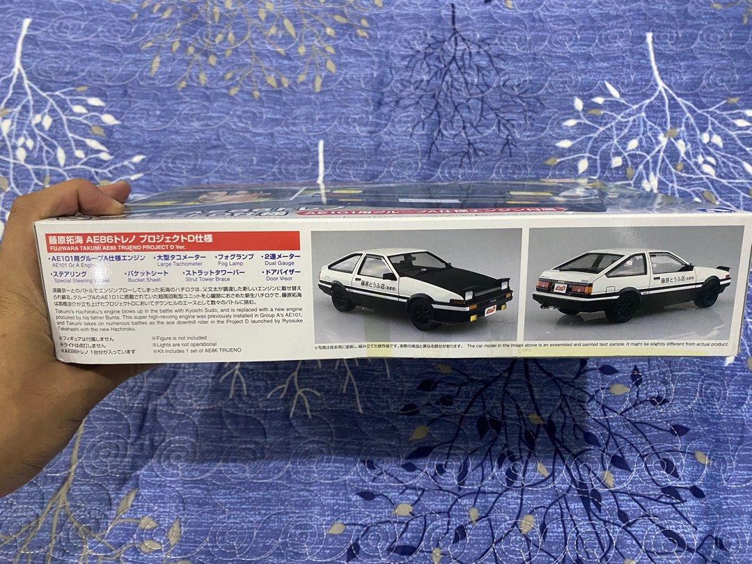 initial D trueno ae86, Hobbies & Toys, Toys & Games on Carousell