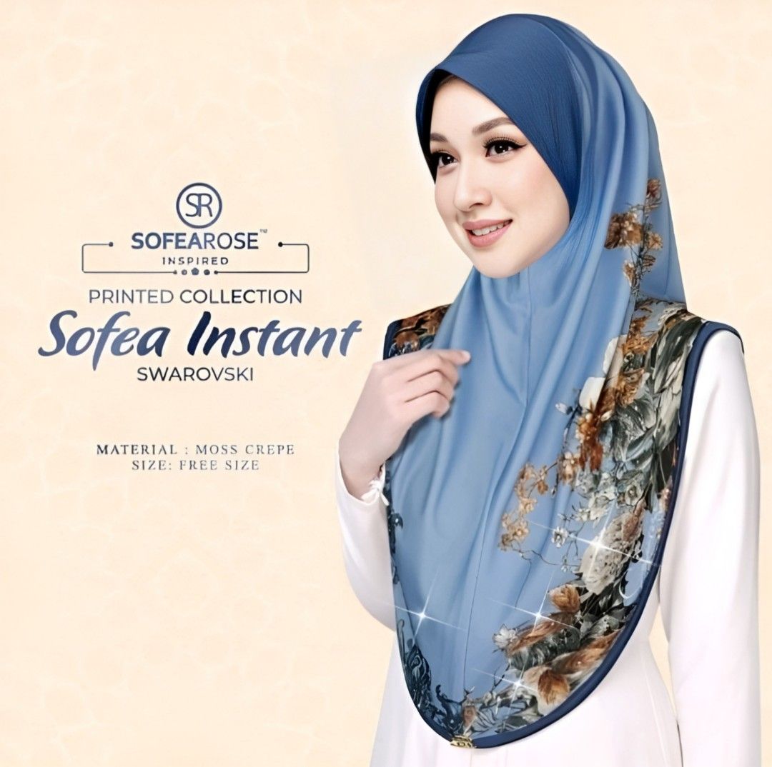 Instant Hijab, Women's Fashion, Muslimah Fashion, Hijabs on Carousell