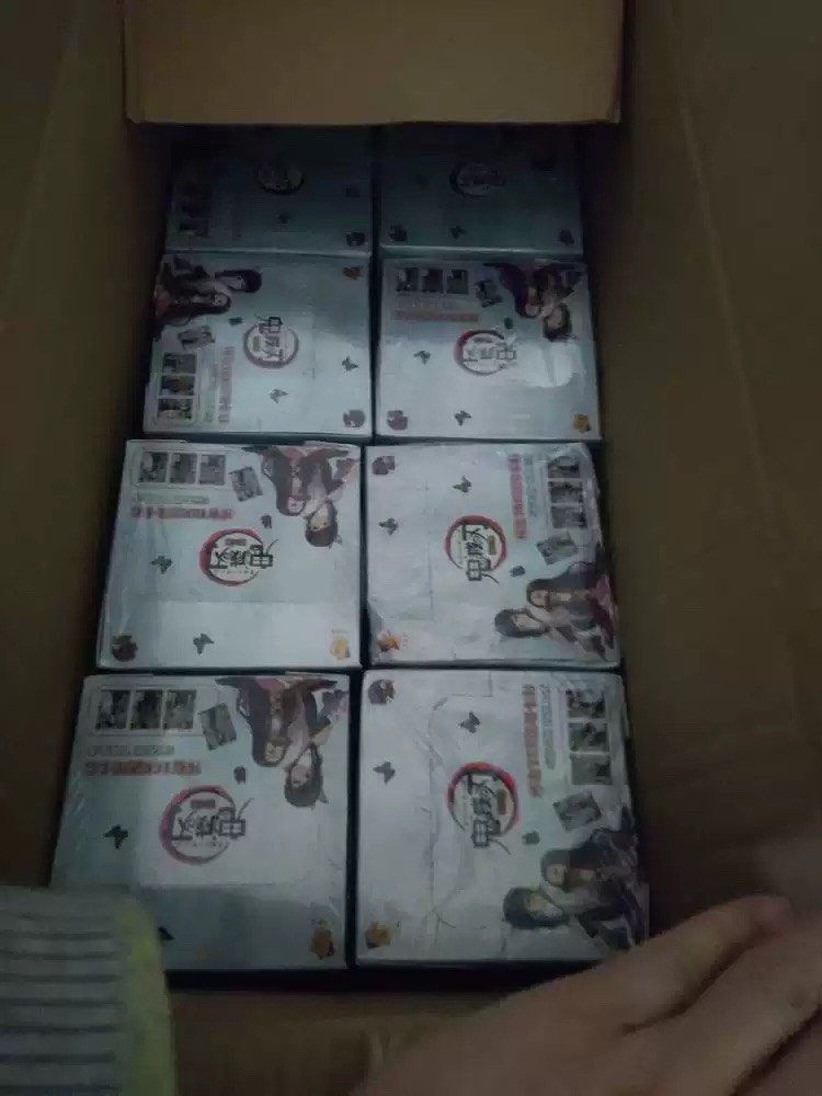 [In-stock] Demon Slayer Card white cube discontinued Box | KNY ...