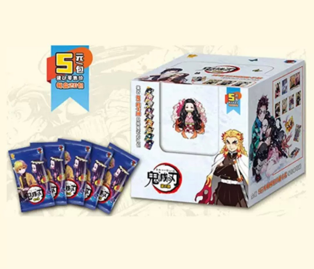 [In-stock] Demon Slayer Card white cube discontinued Box | KNY ...
