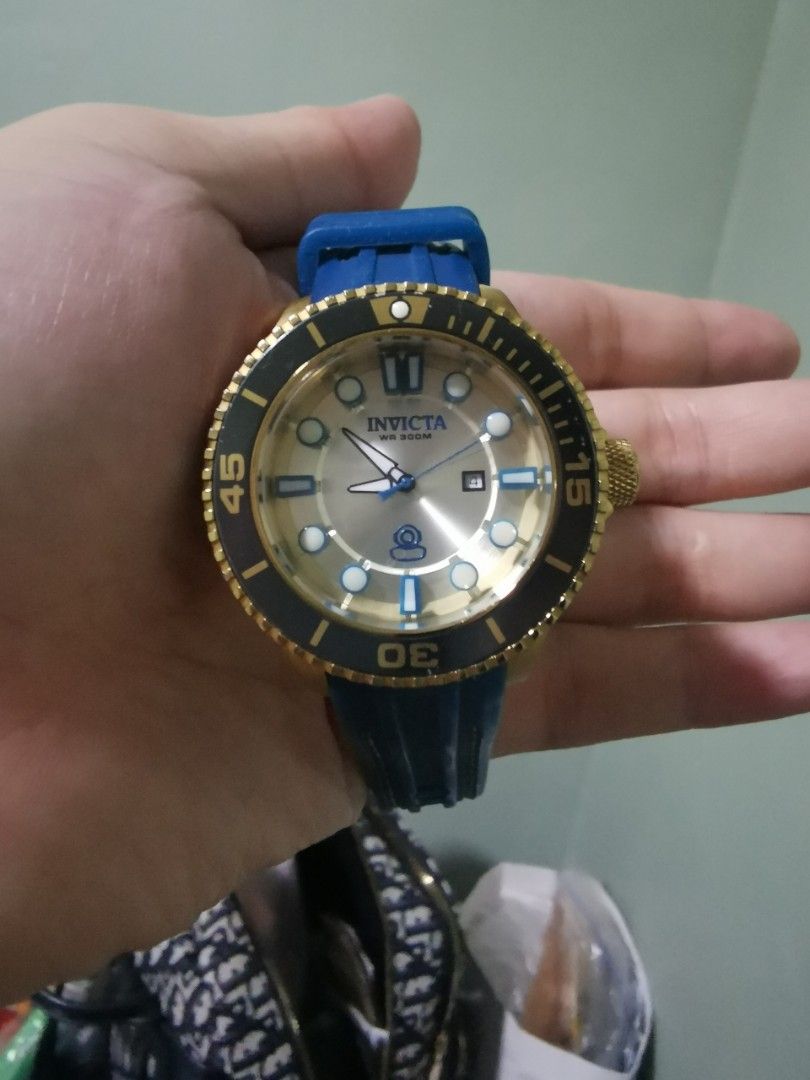 Invicta 20209 Diver White and blue, Women's Fashion, Watches ...
