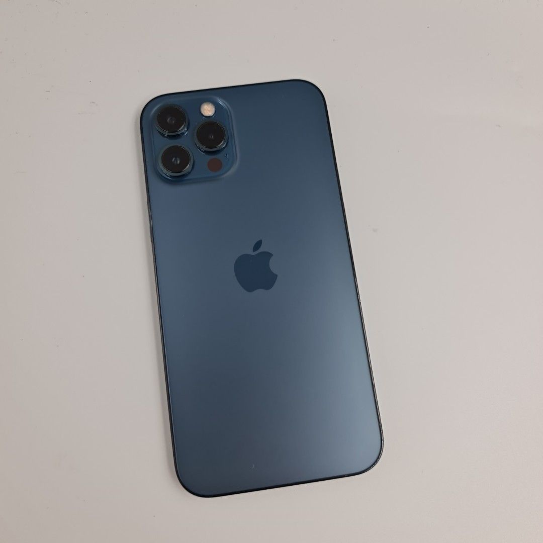 iPhone 12 Pro Max Pacific Blue 128GB, Mobile Phones & Gadgets, Mobile ...